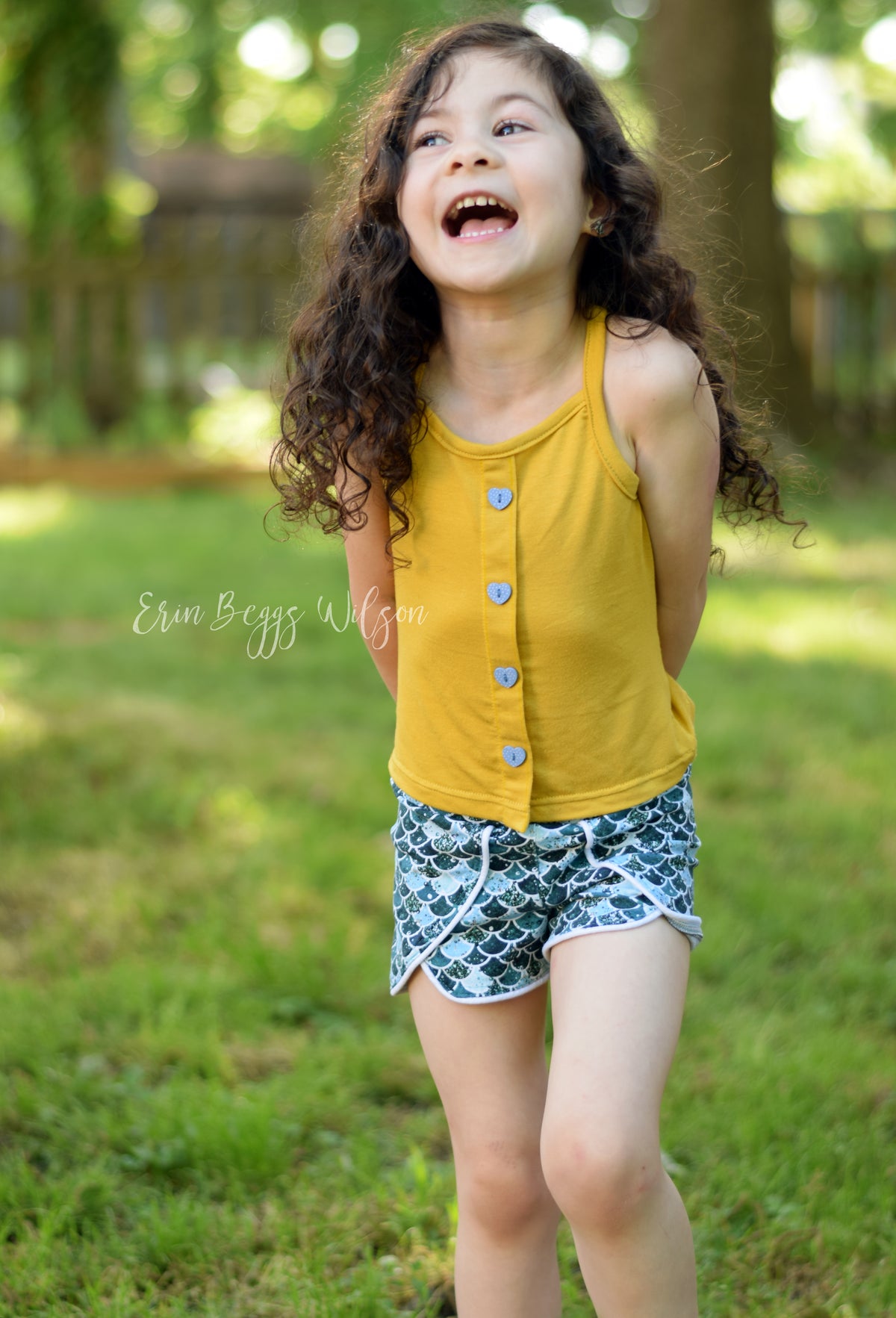 Daybreak PDF Pattern Girls 2T-14yrs - Striped Swallow Designs