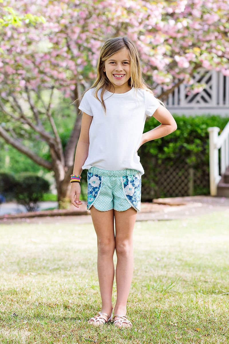Coachella Shorts PDF Pattern 6m-14yrs - Striped Swallow Designs