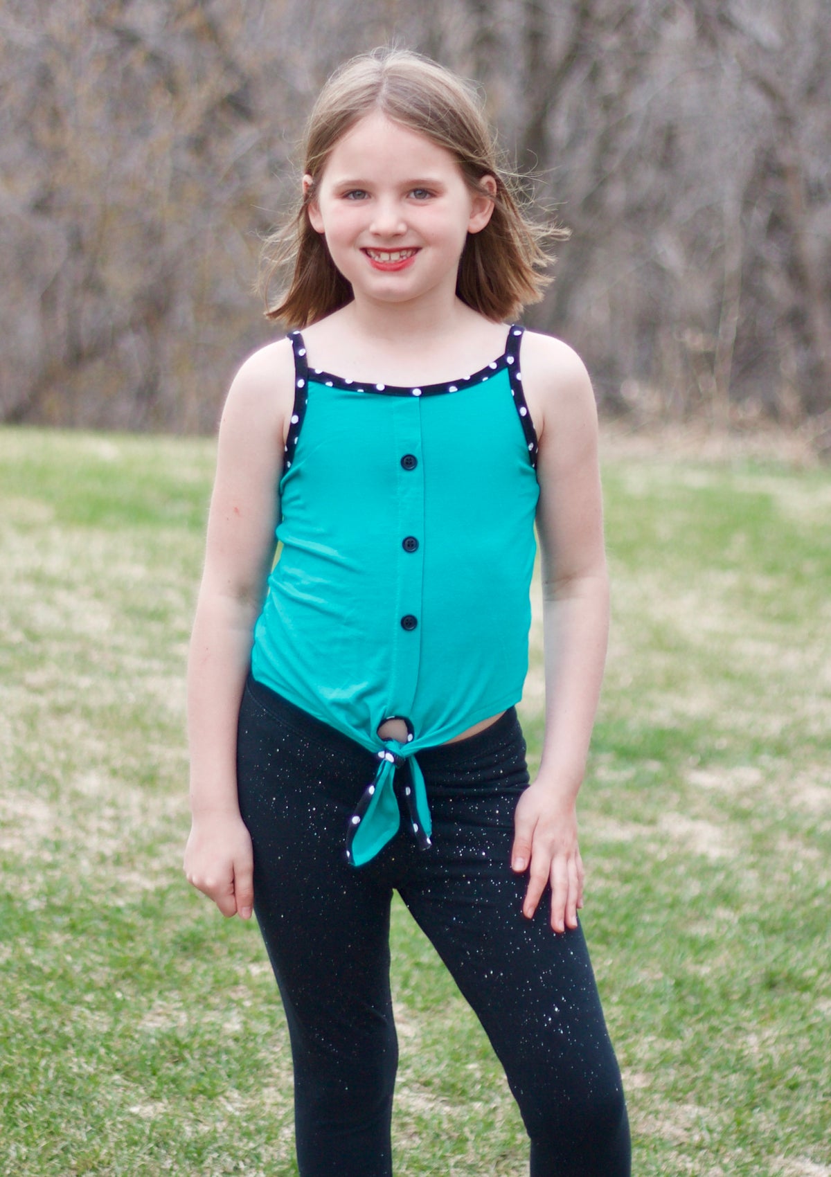 Daybreak PDF Pattern Girls 2T-14yrs - Striped Swallow Designs